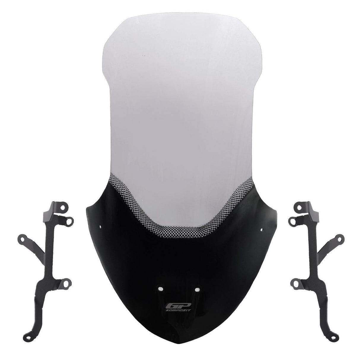 GP Kompozit Windshield Windscreen Smoked Compatible For SYM Jet 14 Evo ...