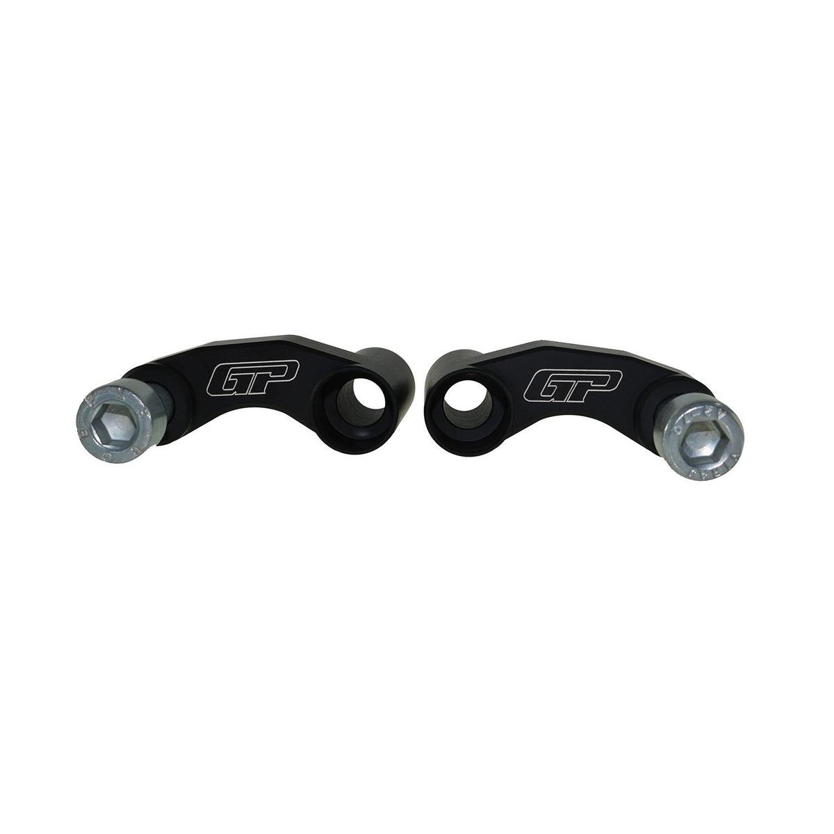 GP Kompozit Mirror Riser Extenders Black Compatible For Honda VFR800X ...