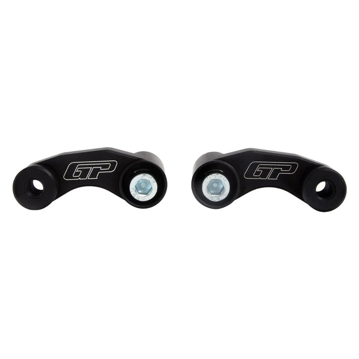 GP Kompozit Mirror Riser Extenders Black Compatible For Bajaj Pulsar N ...