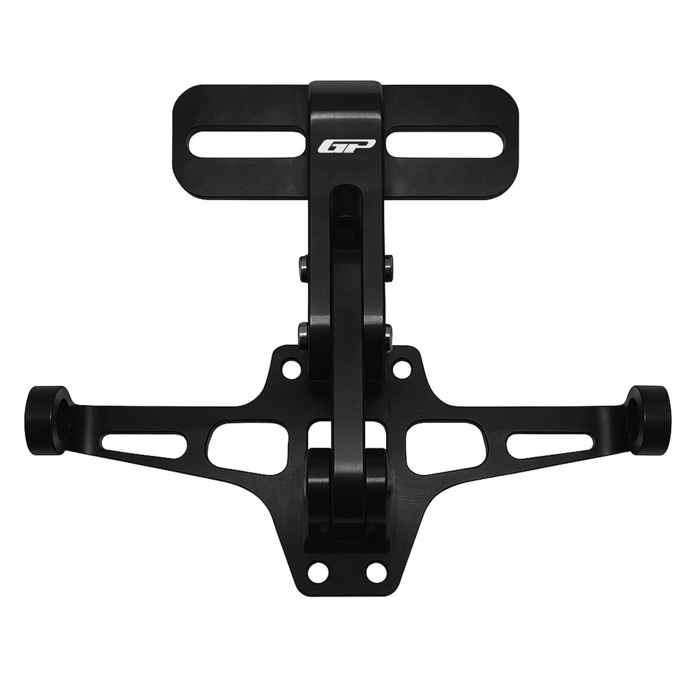 GP Kompozit Universal Adjustable Folding License Plate Mount with LED ...