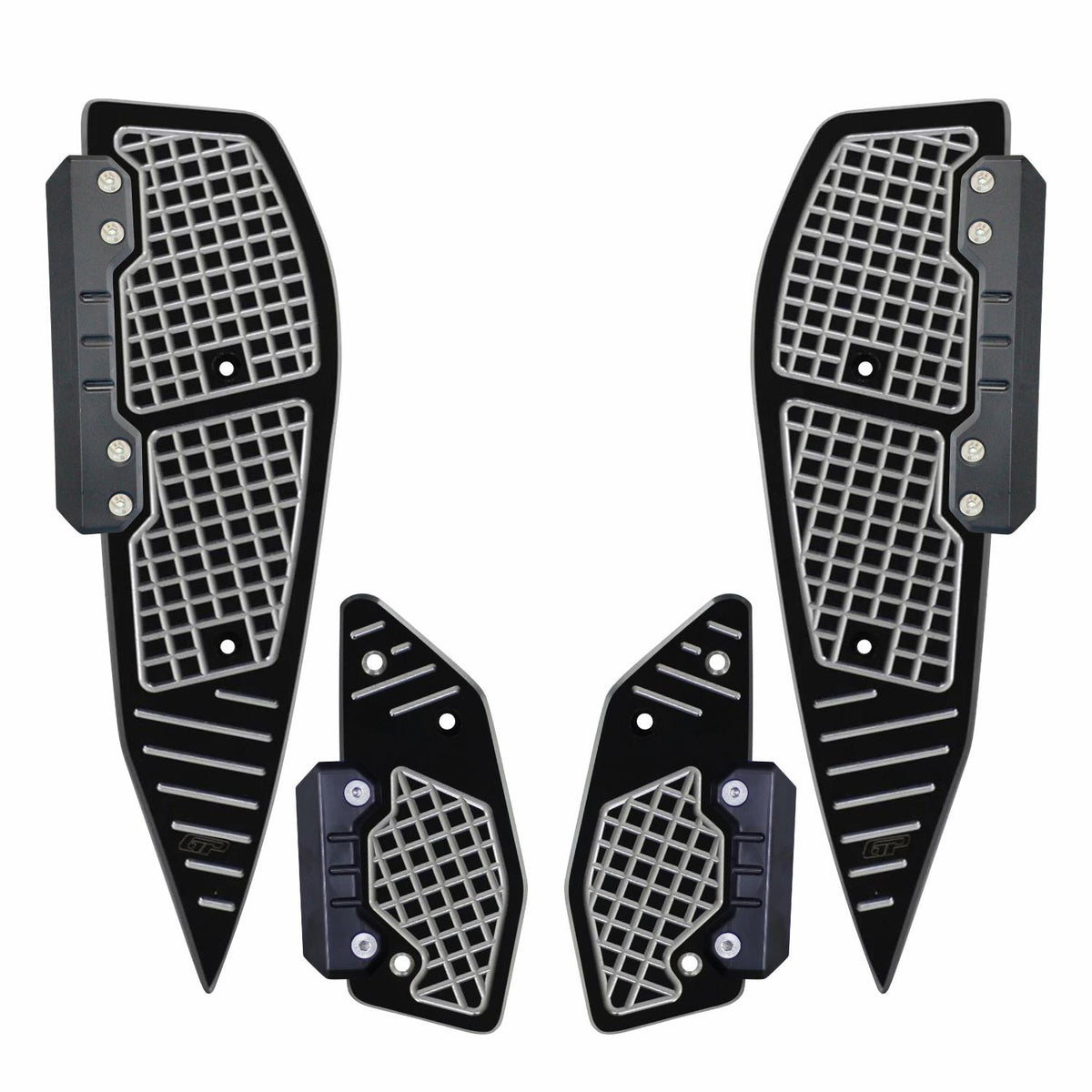 GP Kompozit Footboard Aluminum Compatible For Yamaha XMAX 250 / XMAX 3 ...